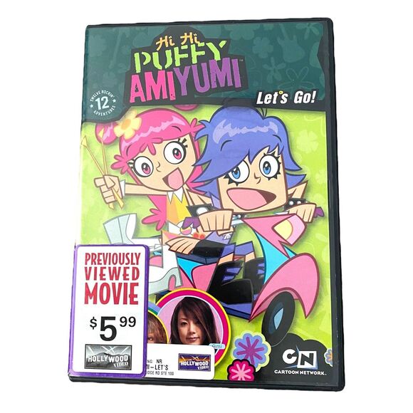 Cartoon Network | Media | Rare Oop Cartoon Network Hi Hi Puffy Amiyumi Lets Go Dvd 2 Episodes ...